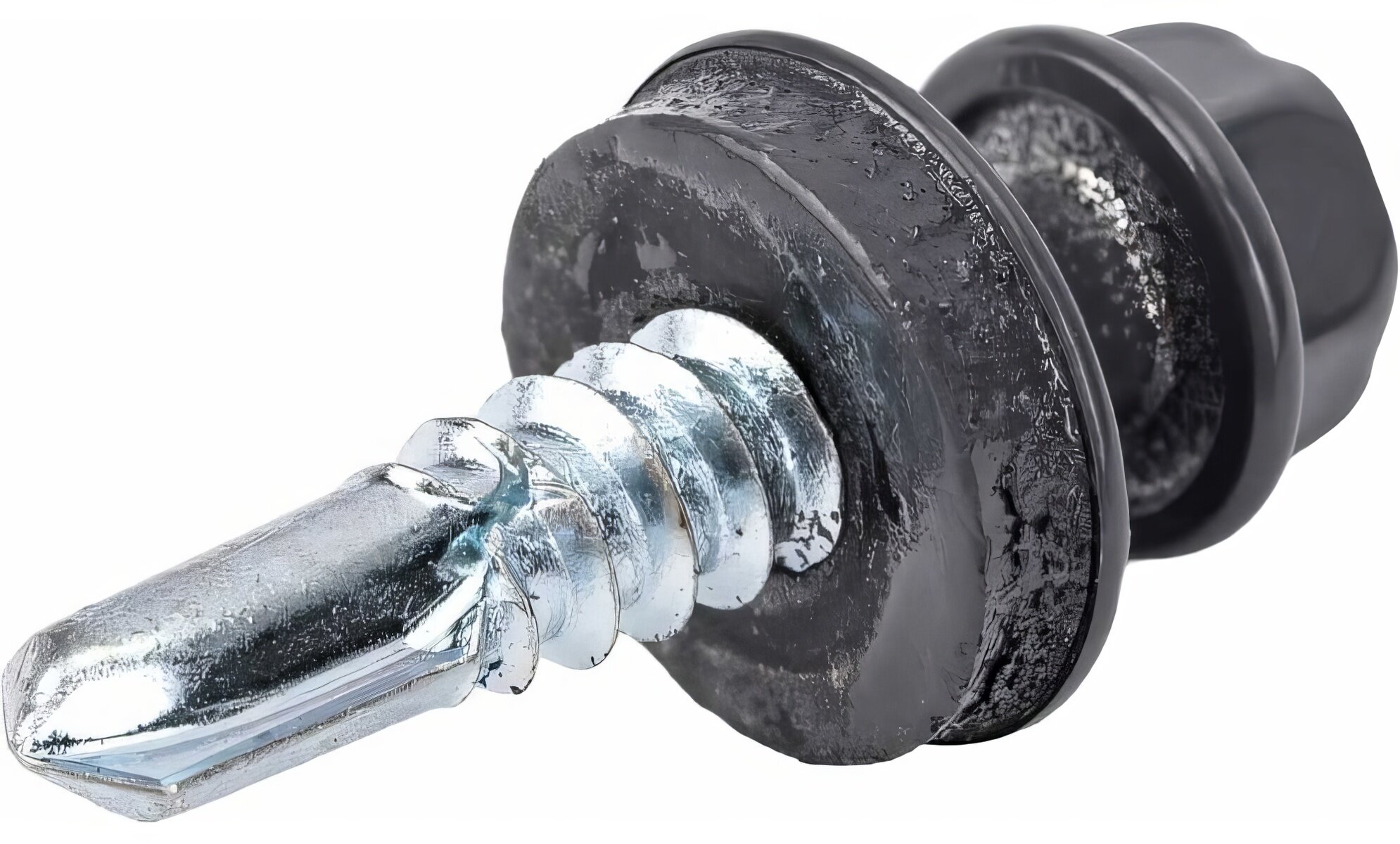 Кровельный саморез Daxmer 5,5х25 RAL 7024, сверло №3, 250 шт. 00000304309
