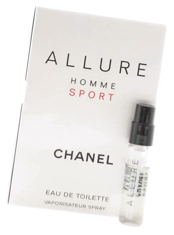 Туалетная вода Chanel Allure Homme Sport миниатюра 1.5 / Сэмпл аромата Шанель Аллюр Хом Спорт / Пробник парфюма