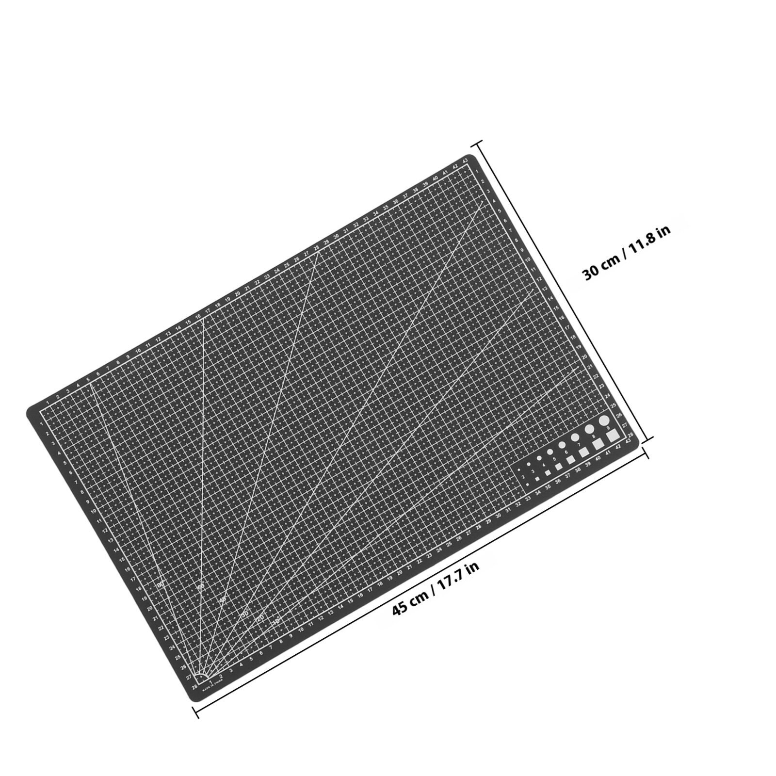 Двусторонний Резательный Коврик Для Шитья И Творчества 45X30X0 1 Cm