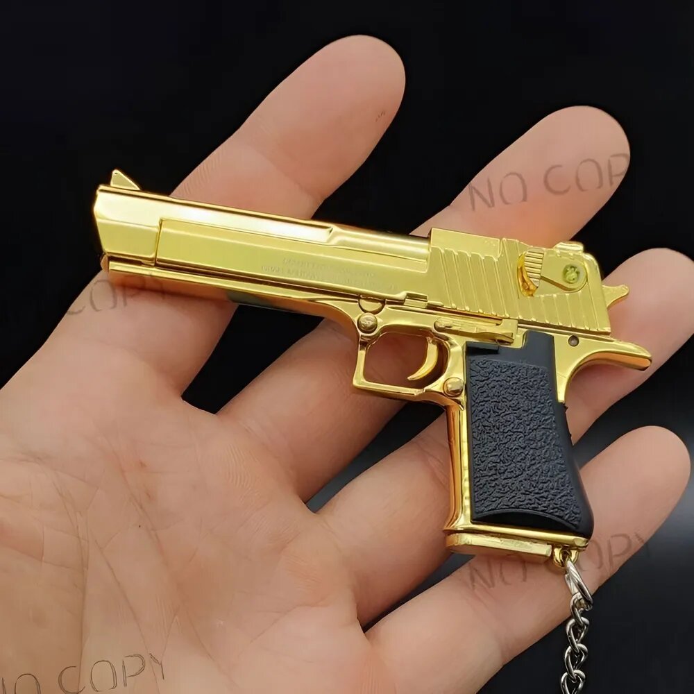 Мини металлический пистолет брелок Eagle масштаба 1:3 подарок игрушка