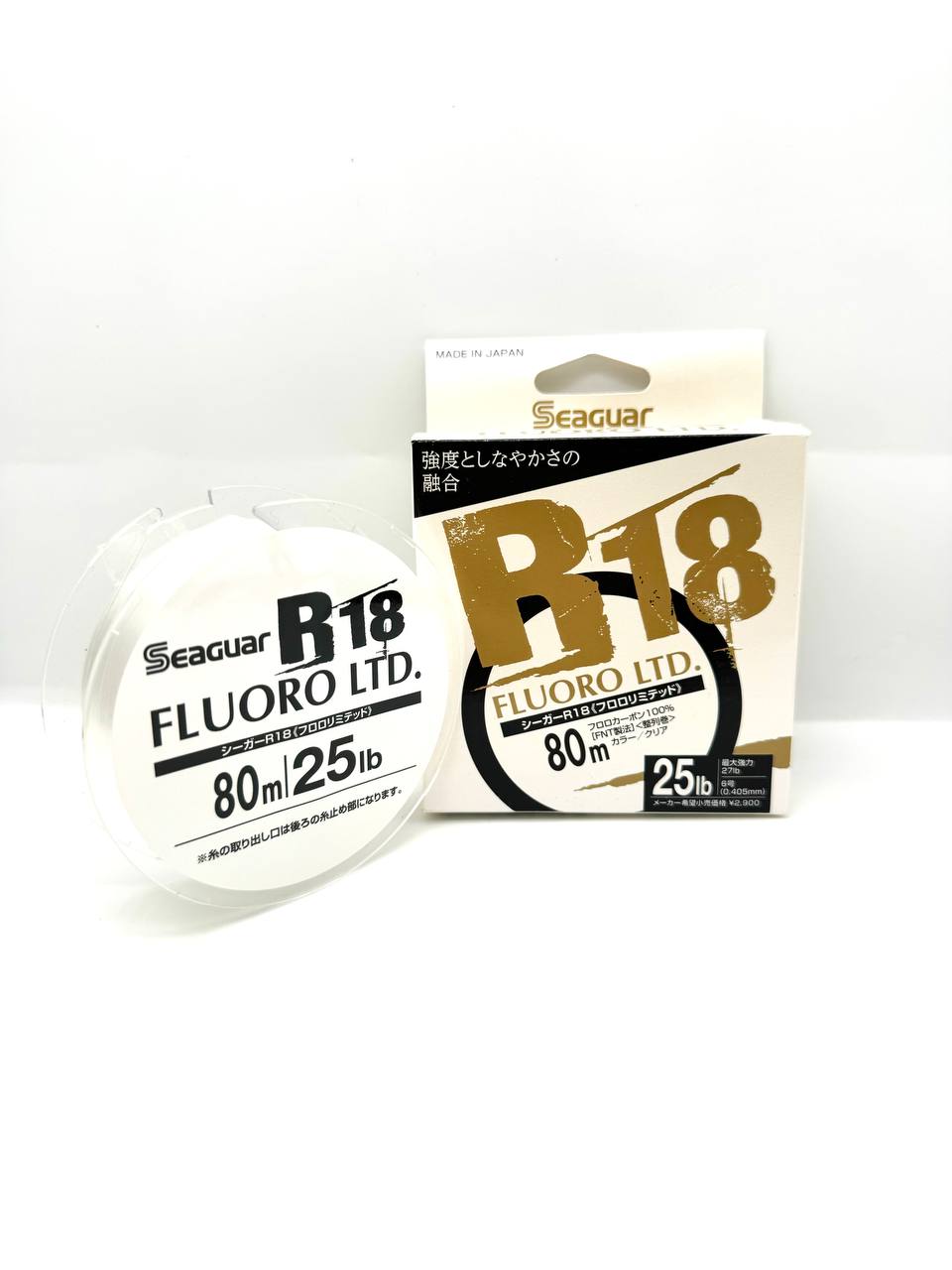 Флюрокарбон Seaguar R18 Fluoro limited 80m 25 lb.