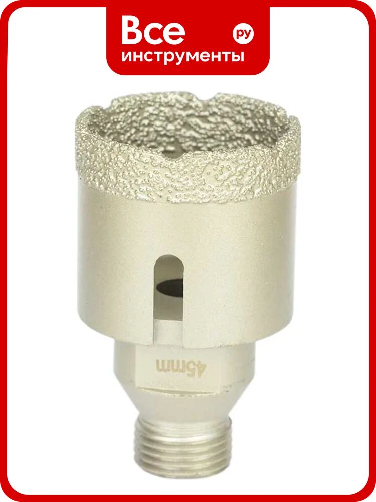 Коронка алмазная, вакуумное спекание (45х40 мм; 1/2"; М14) TECH-NICK TUK 136.600.7023