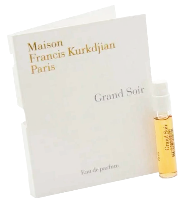 Парфюмерная вода Maison Francis Kurkdjian Grand Soir пробник 2 / Сэмпл Мейсон Франсис Куркджан Гранд Суар