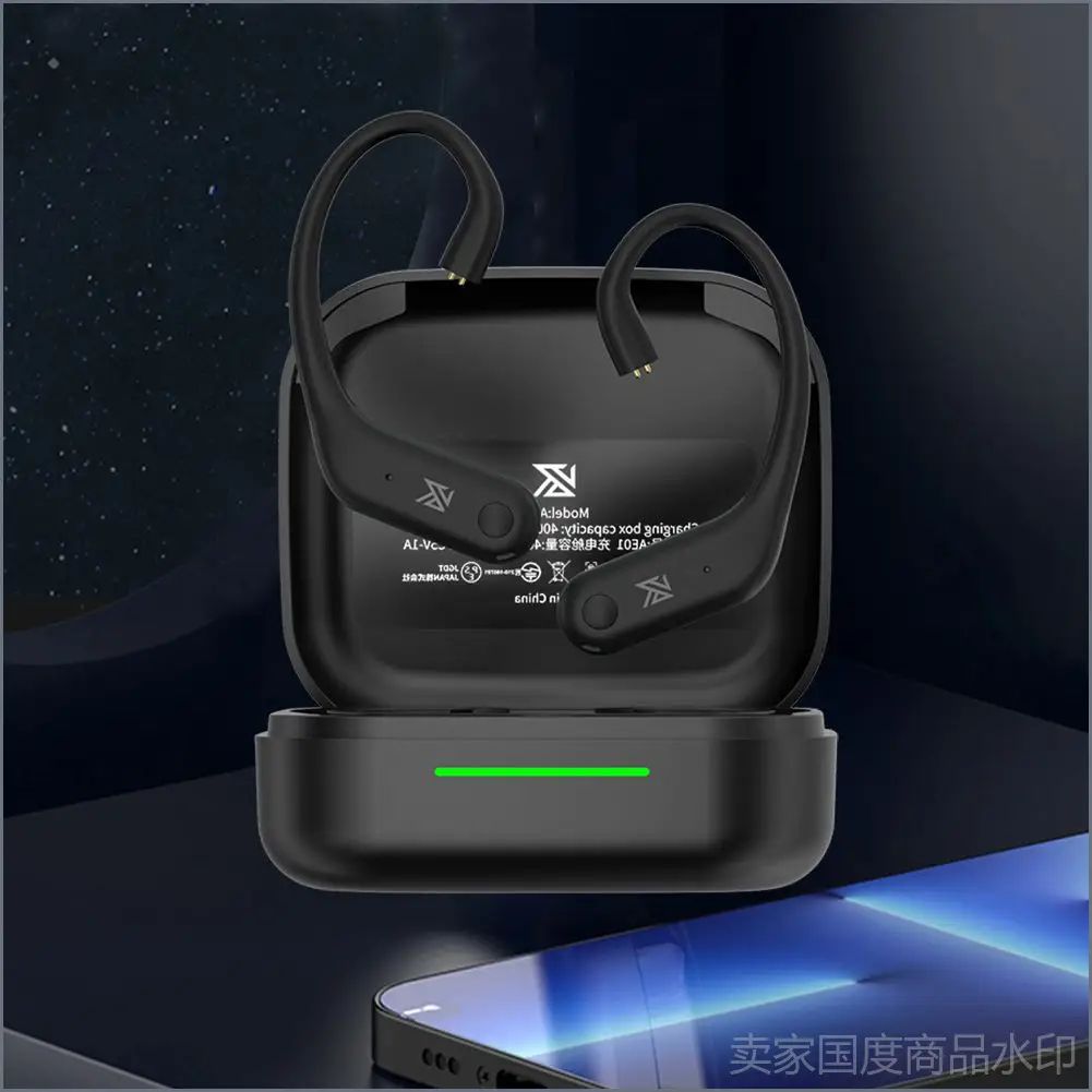 Беспроводные Bluetooth 5.4 наушники-гарнитура KZ AE01 для Hi-Fi и игр