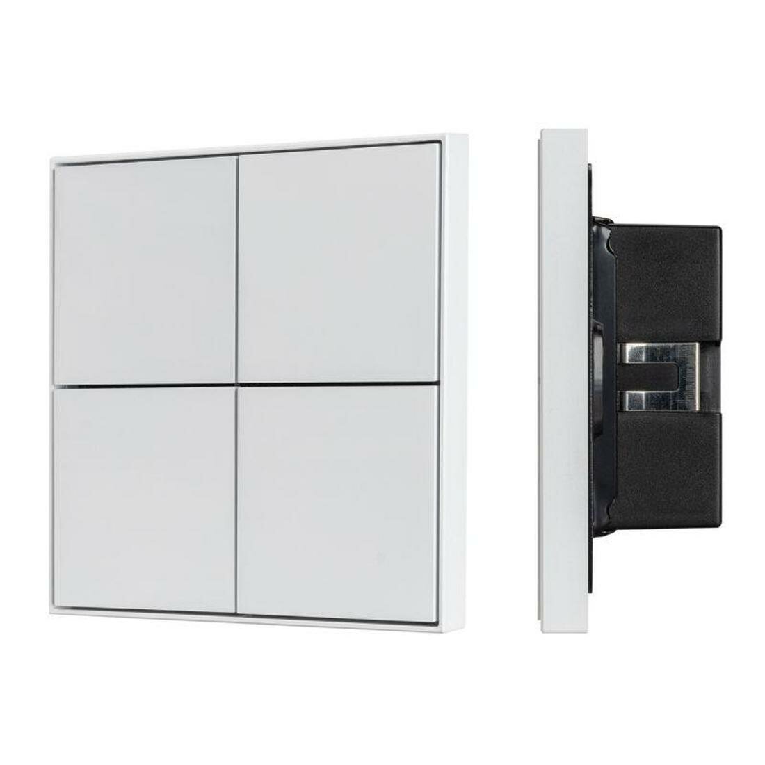 Панель кнопочная KNX-304-23-IN White (BUS Frame) (IP20 металл) INTELLIGENT ARLIGHT 038401
