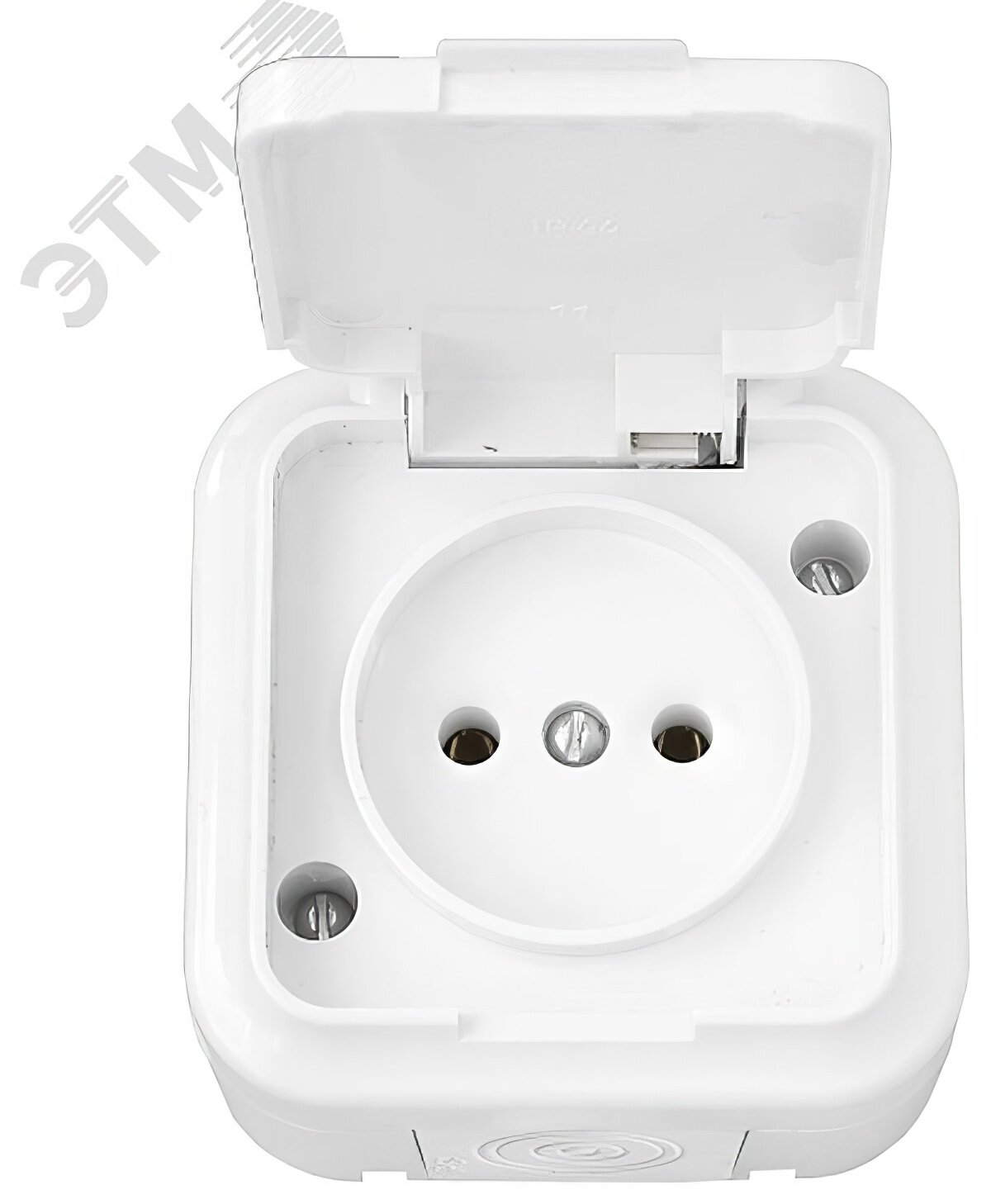 Розетка брызгозащищенная наружная IP54