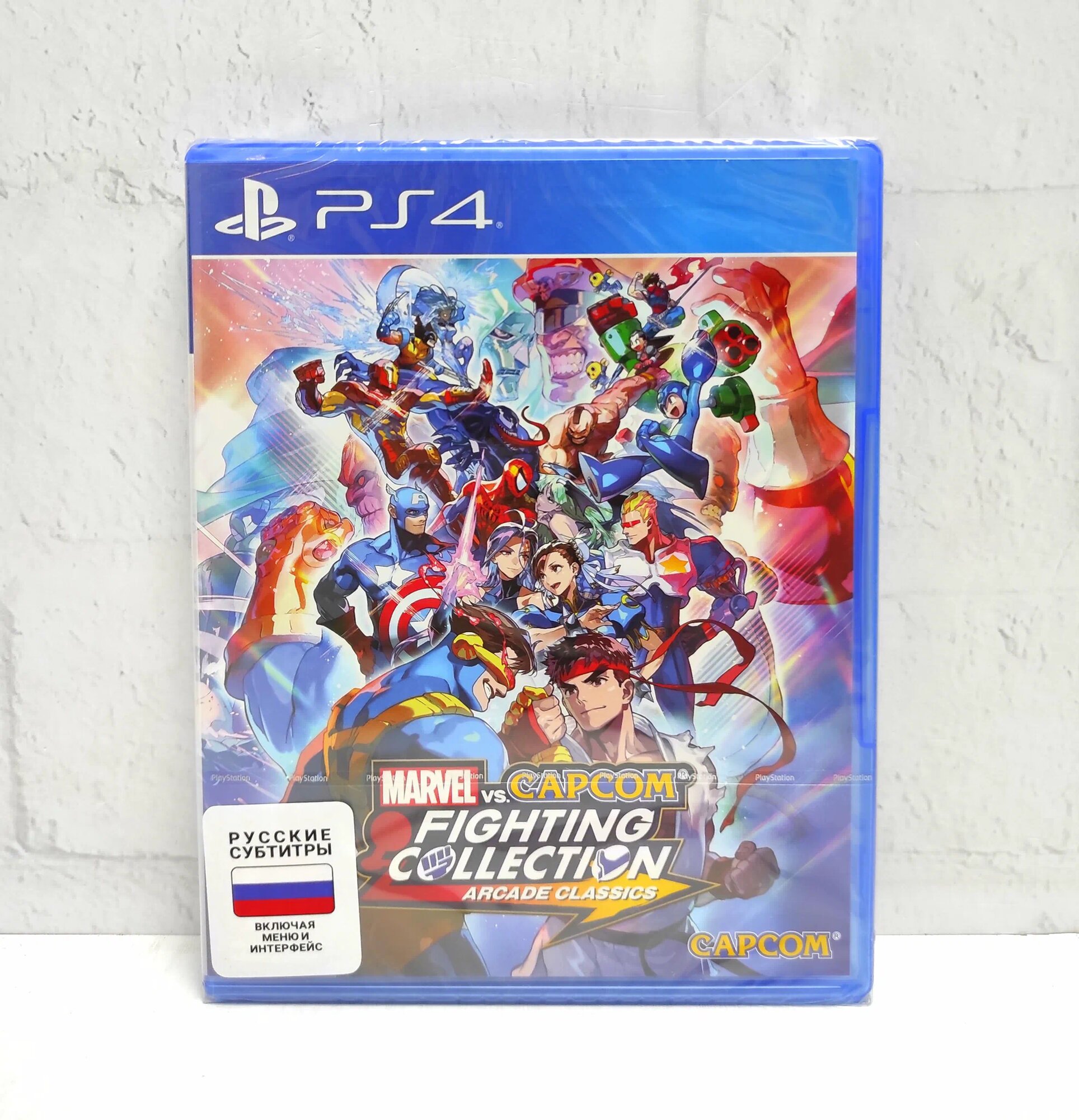 Marvel vs Capcom Fighting Collection Arcade Classics Русские субтитры CUSA 46747 Видеоигра на диске PS4 / PS5