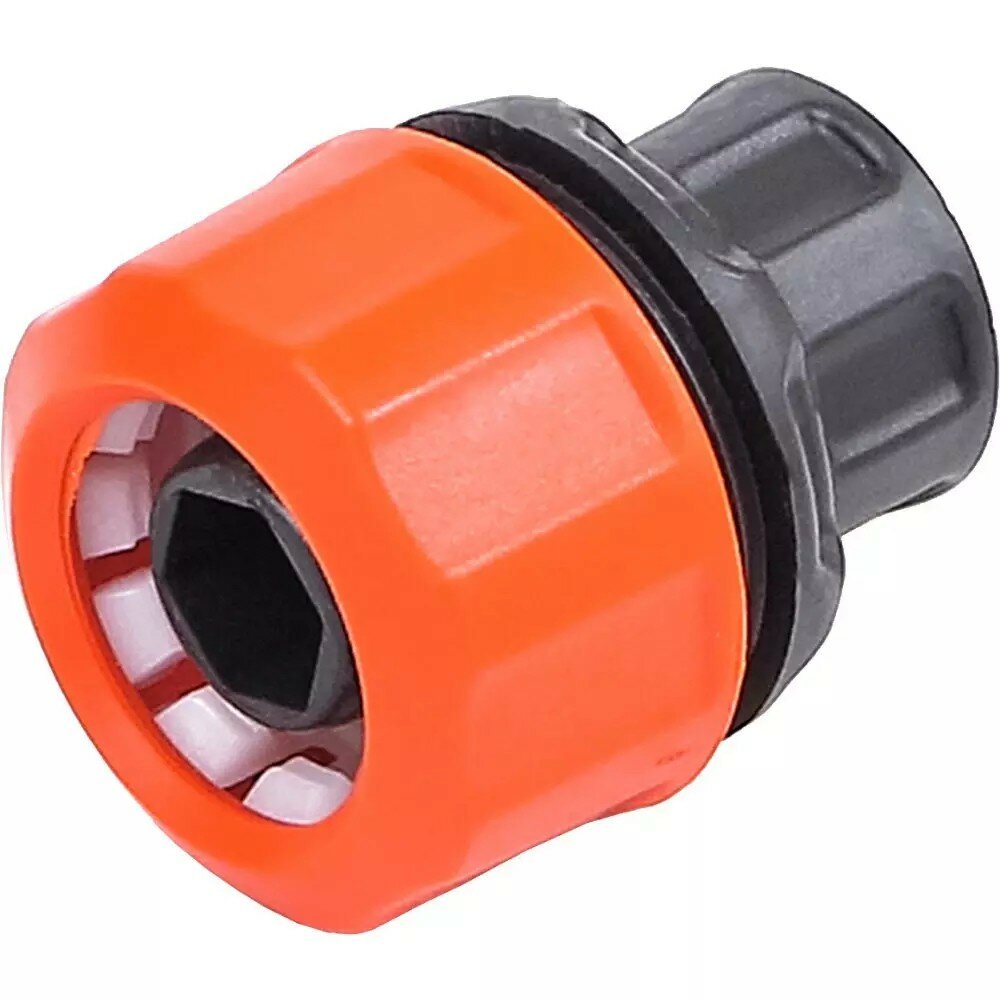 Коннектор для шланга 3/4" с цанговым зажимом 1/2" Жук 4060-00