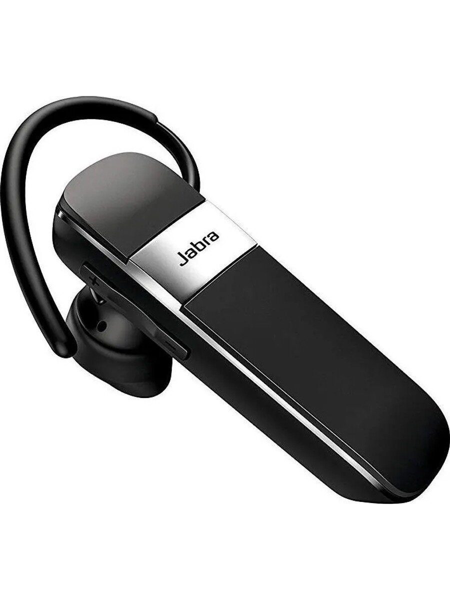Bluetooth-гарнитура Jabra с микрофоном, темно-серый, беспроводная наушник