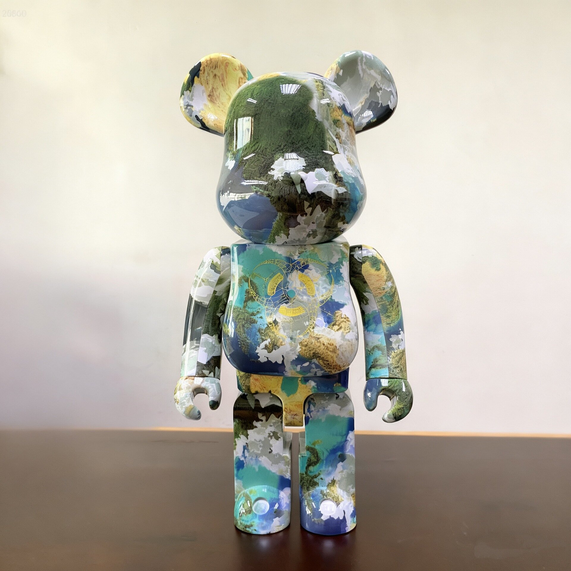 Фигурка медведя Bearbrick 1000% Violent Bear для гостиной, строительный блок, медведь, земная поверхность, модная игрушка, стильная кукла