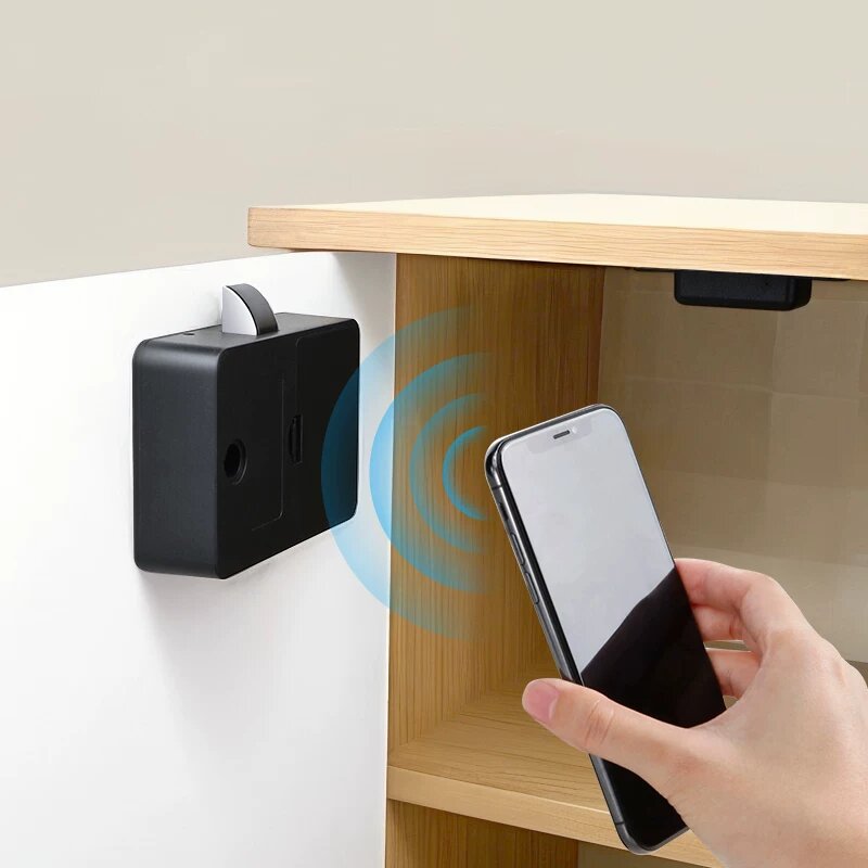 Замок с NFC/IC-картой для шкафов, комплект из 1 шт, безопасность для детей на двери