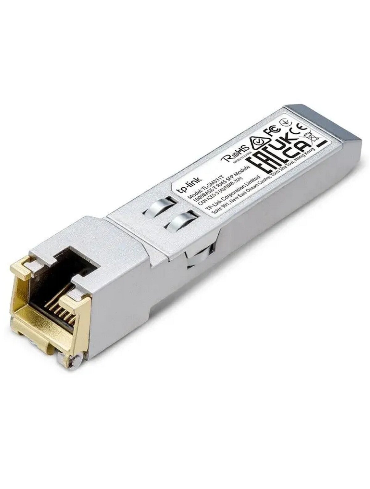 Трансивер TP-LINK SM331T 1000BASE-T RJ45, медный трансивер 1000 Мбит/с RJ45