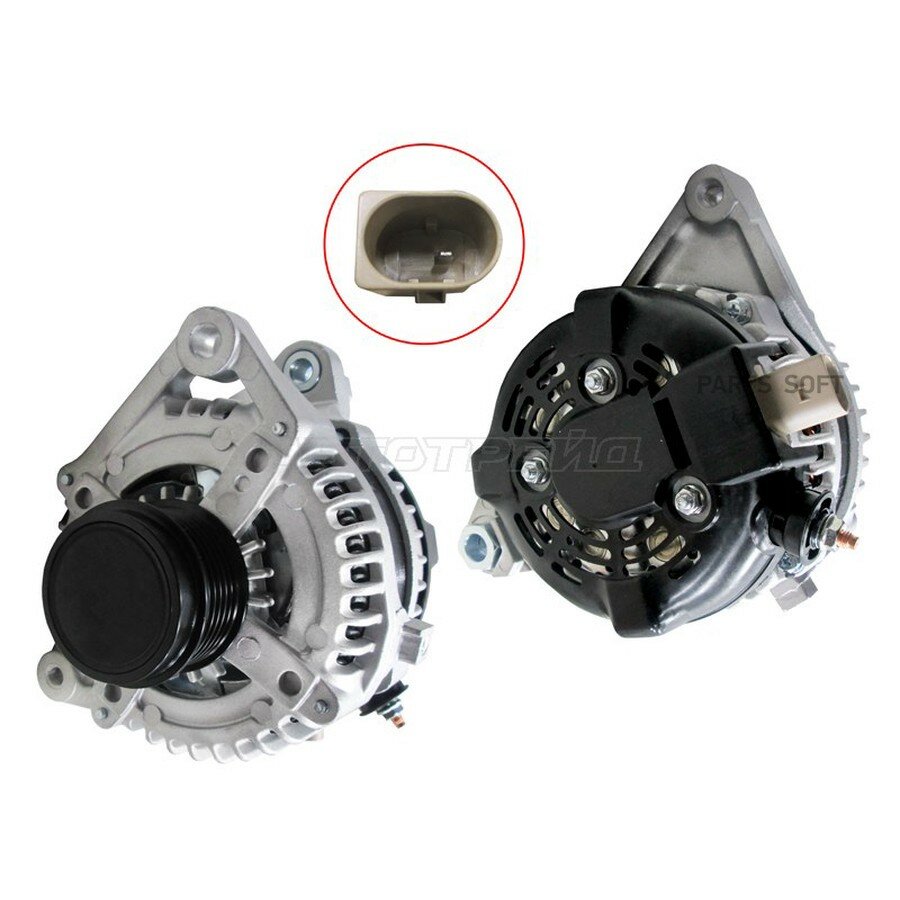 Генератор Toyota Camry (XV70) 17-22 / RAV4 12-15 от официального дистрибьютора, SAT, артикул ST850001