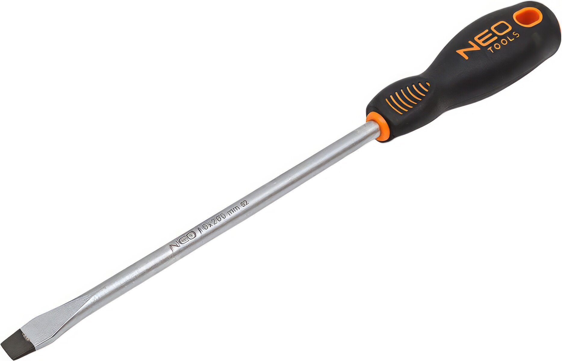 Шлицевая отвертка NEO Tools 10.0x200 мм 04-004