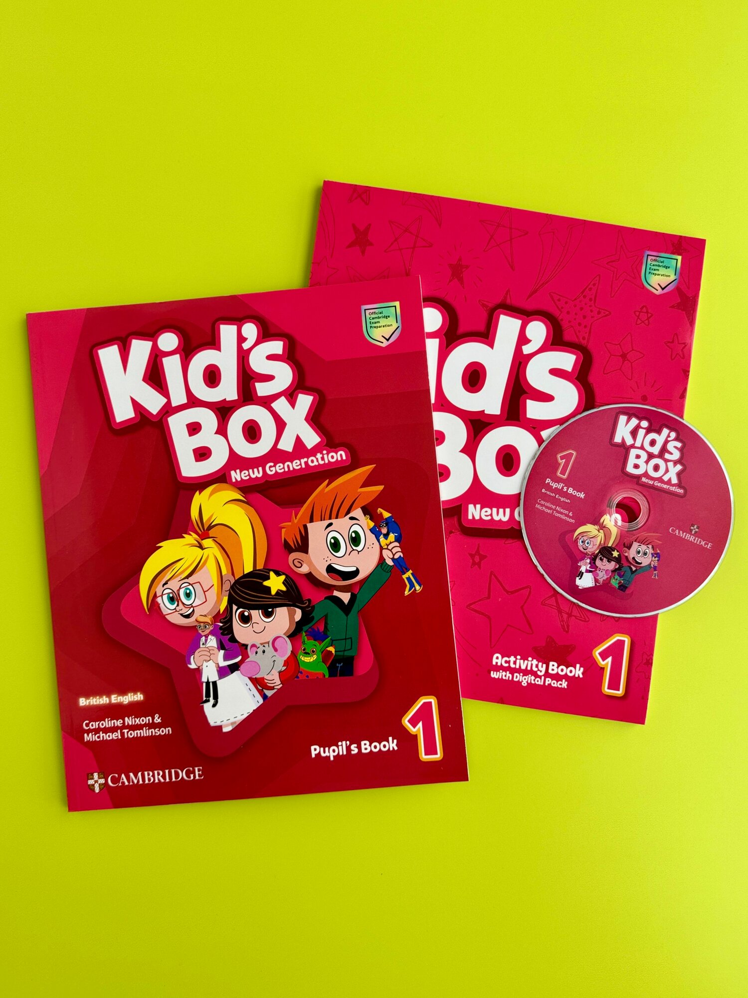Kid's Box 1 New Generation Полный комплект Pipil's Book + Activity Book+ CD | Nixon Caroline