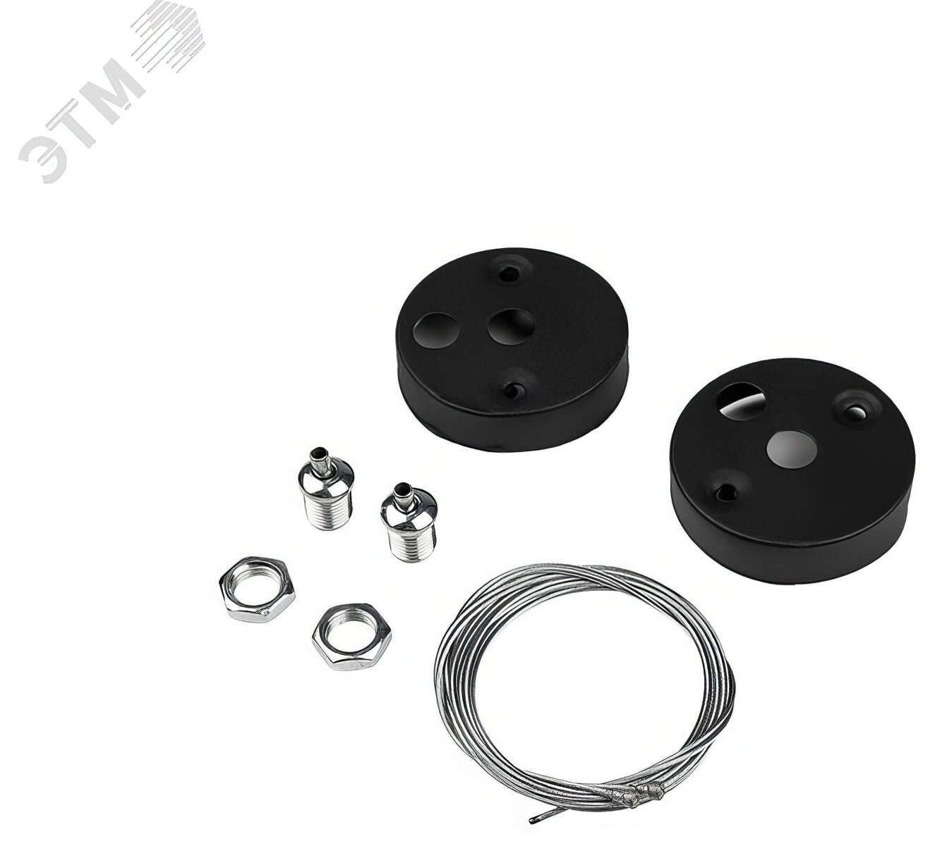 Комплект креплений PSO-01 S-2x1.0 м BLACK для подвесного монтажа