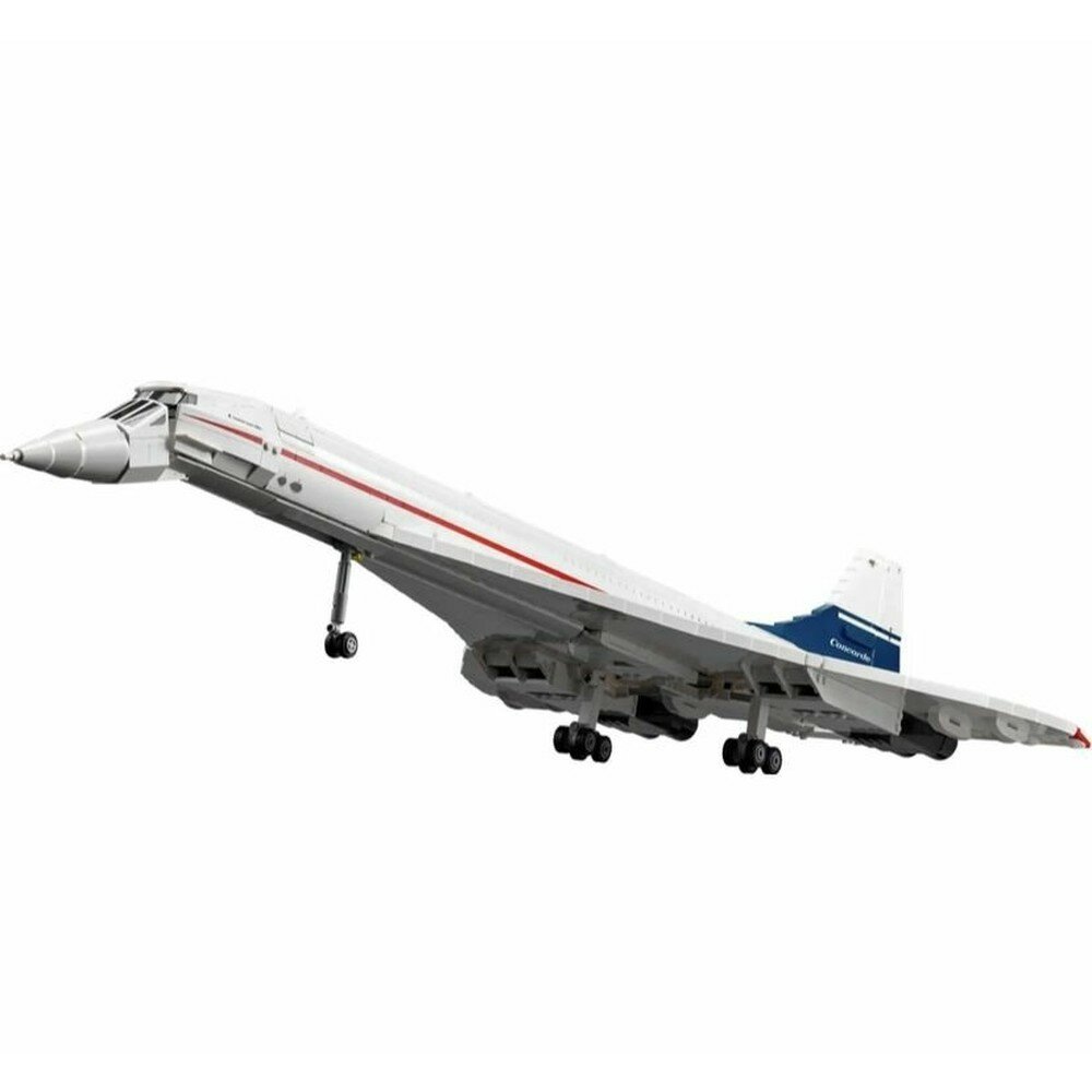 Длина 1,05 метра, коллекционный Airbus Concorde, 2083 строительных блока,
