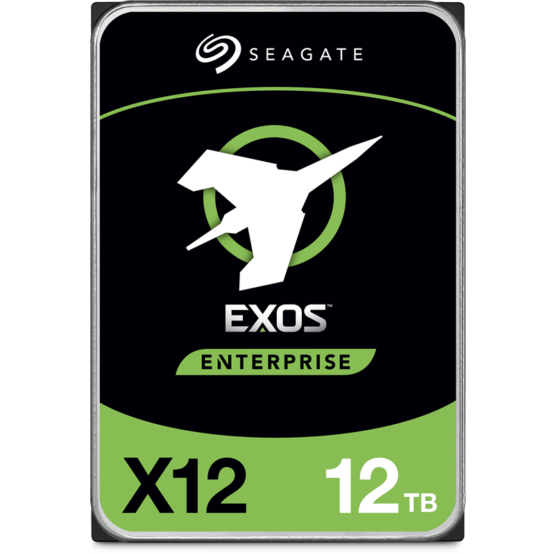 Жёсткий диск Seagate Exos X12 ST12000NM004J, 12 ТБ, SAS 12 Гбит/с, 7200 об/мин, 256 МБ ST12000NM004J