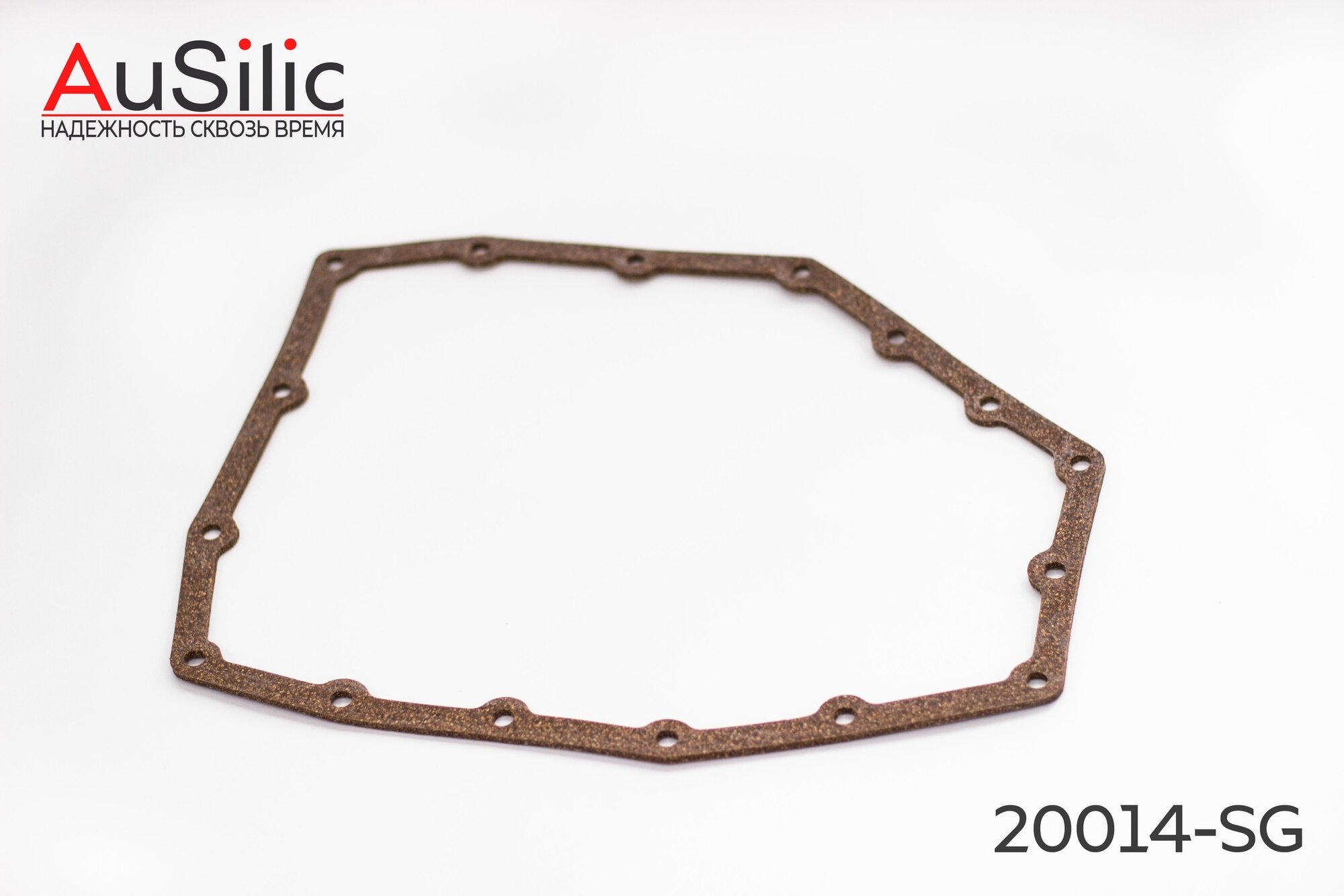 Силиконопробковая прокладка поддона АКПП (Jatco) AuSilic 20014-SG для лада: Гранта, Калина 2, NISSAN: Micra 4 (K13) (дв. 1.2 HR12DE) для 313973mx0a