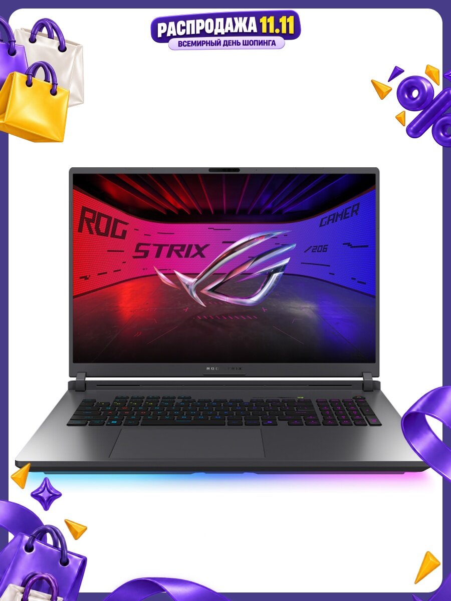 Ноутбук ASUS ROG Strix G18 G815JMR-TT239 18" (90NR0LE1-M00BD0) Без ПО