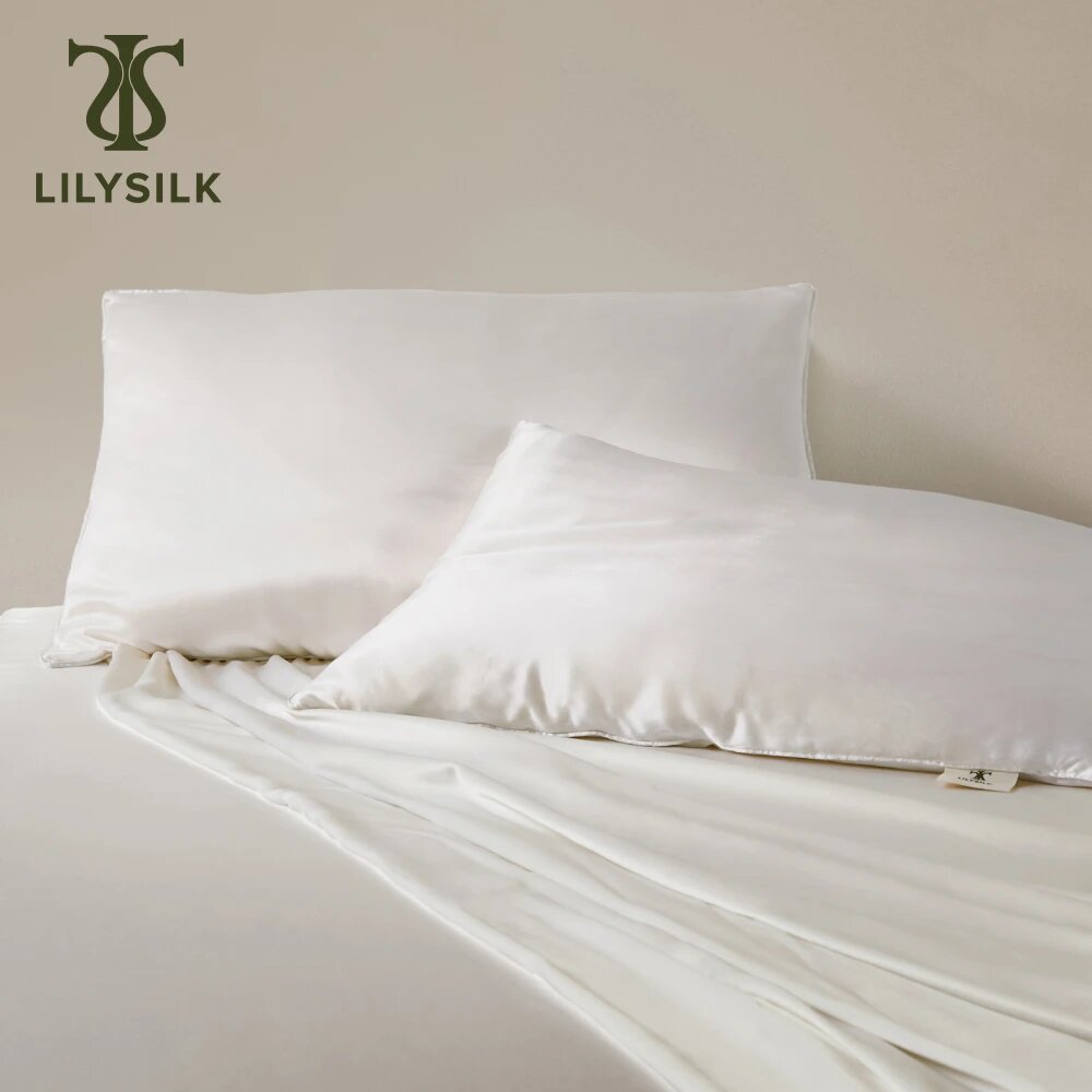 LILYSILK Подушка из шелка слоновая кость 40x60cm 0.7kg