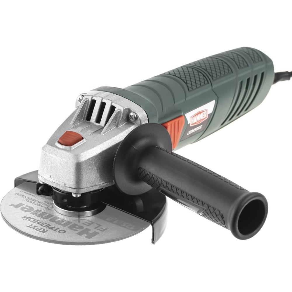 Угловая шлифовальная машина Hammer USM900E 950 Вт, 3000-12000 об/мин 125 мм 501522
