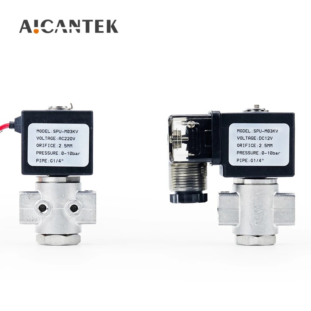Электромагнитный клапан 1/4" DC12V TYPE 1