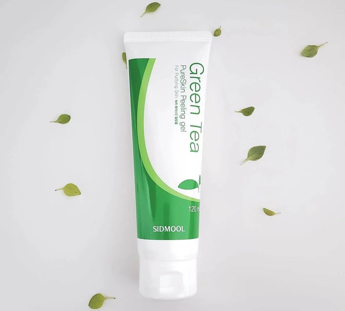 Гель-пилинг для кожи лица SIDMOOL Green Tea Pureskin Peeling Gel 120 мл