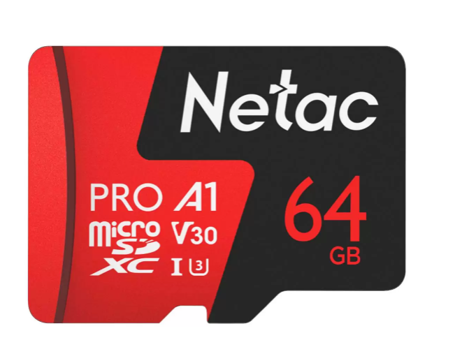 Карта памяти MicroSD 64GB Netac ECO Class 10 (NT02P500ECO-064G-R)