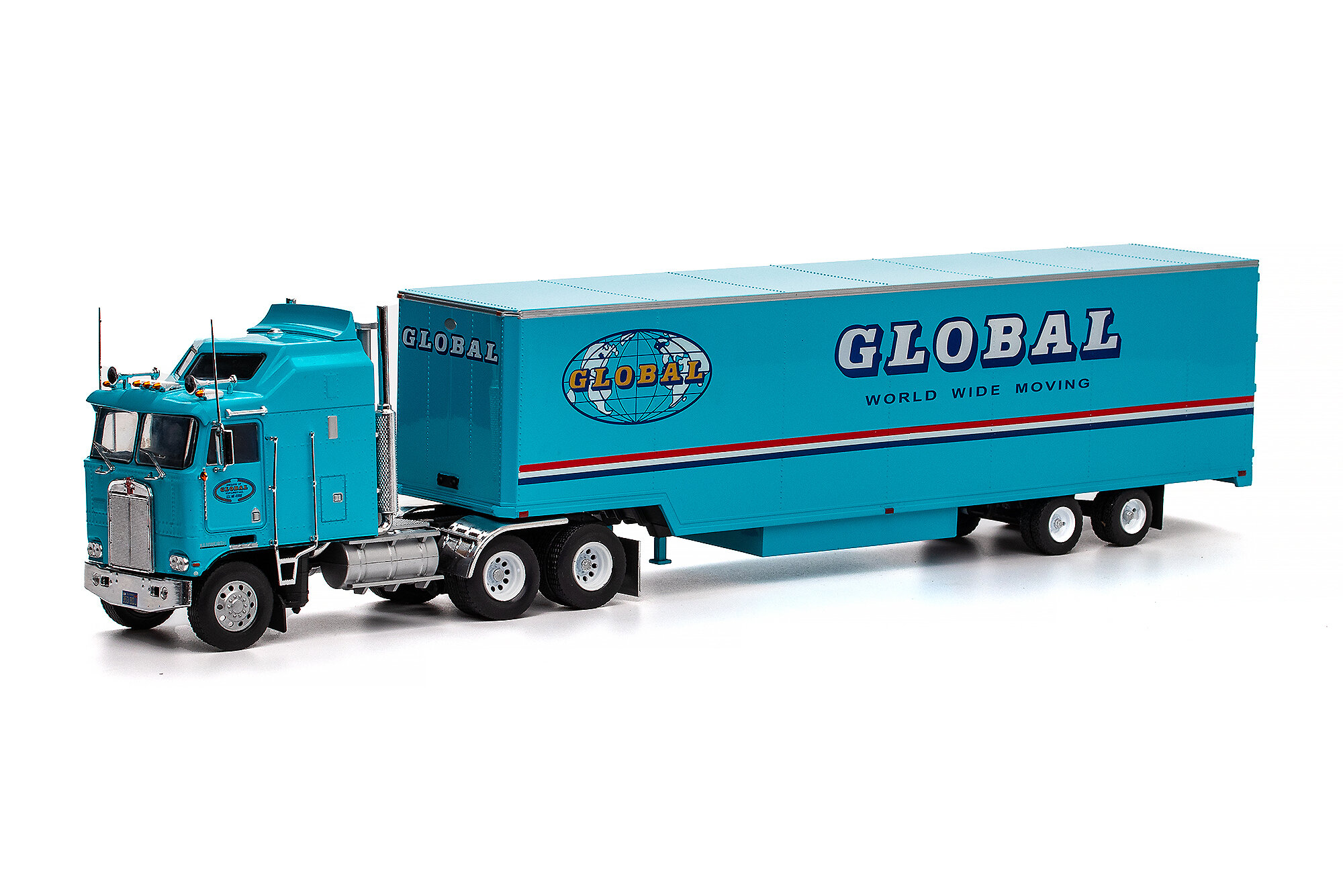 Модель коллекционная ALTAYA Kenworth K100 aerodyne 1980, semi-remorque americains 41