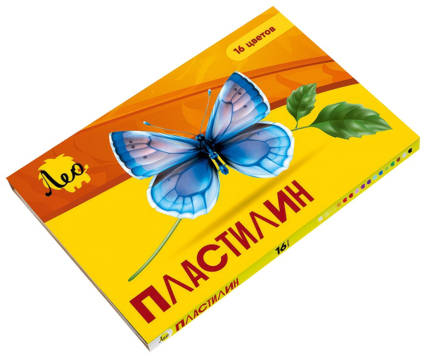 Лео Ярко Пластилин классический LBMC-0116 320 г 16 цв.