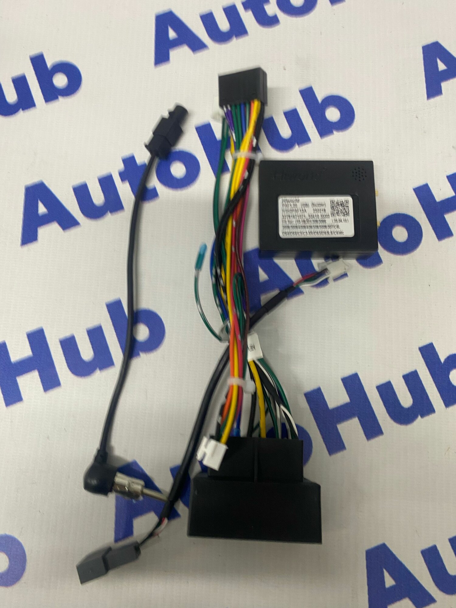 Провода и разъёмы ISO c CANBUS для подключения Android магнитолы (16-pin) Peugeot 308, 408, Citroen Berlingo 2013+