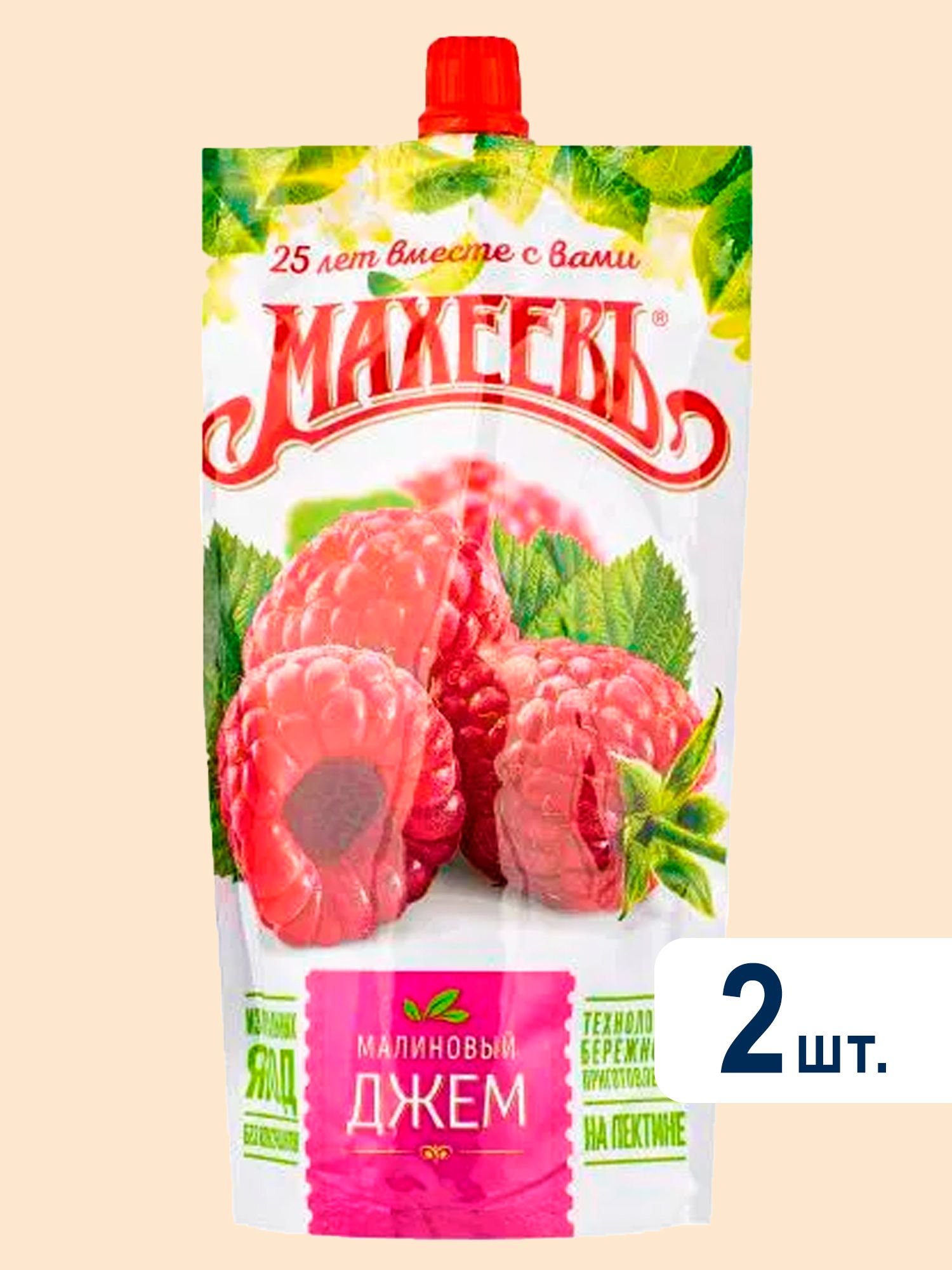 Джем Малиновый, Махеевъ,400г х 3шт