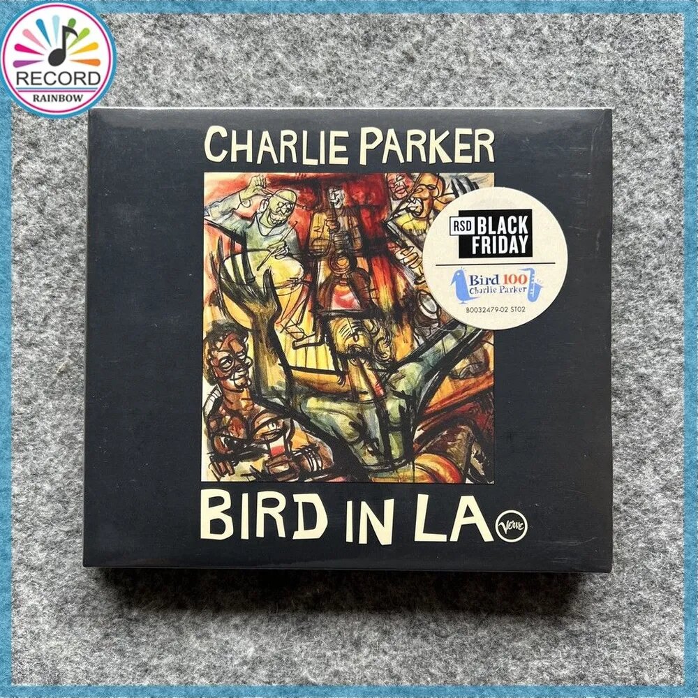 CD Charlie Parker Bird In LA 2CD 1Z02811 запечатанный совершенно новый альбом