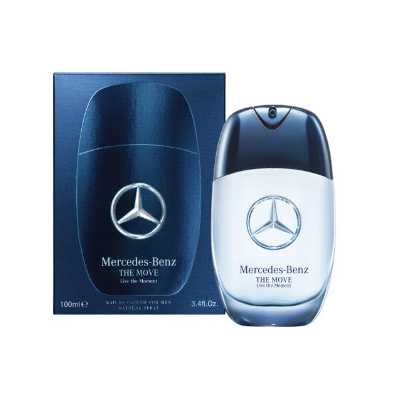 Парфюмерная вода для мужчин Mercedes Benz The Move Live The Moment 60 мл / Духи Мерседес Бенс Зе Мув Лив Зе Момент