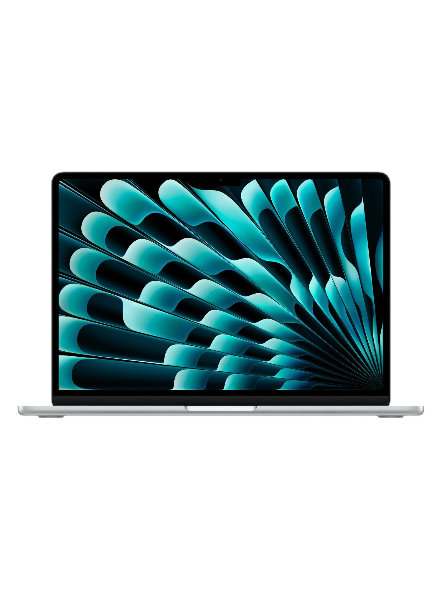 Ноутбук Apple MacBook Air 15 (2025), M4, 16/256Gb (MW1G3), Silver, Английская раскладка + Гравировка русских клавиш