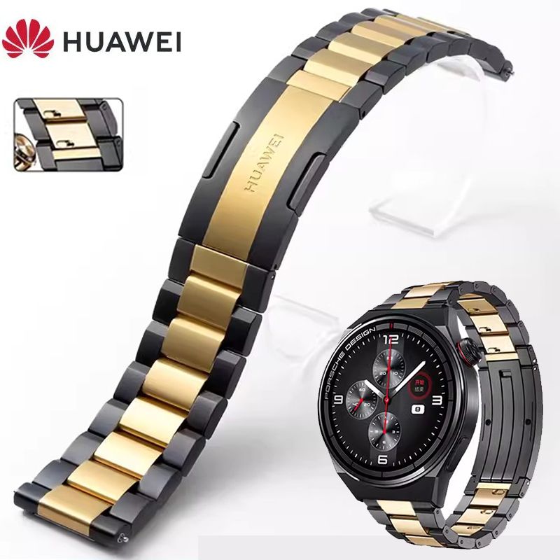 Huawei Титановый Ремешок 22mm Ремешок для смарт-часов Для HUAWEI Watch Ultimate, GT3 46mm, GT4 46mm GT2 2Pro 3Pro