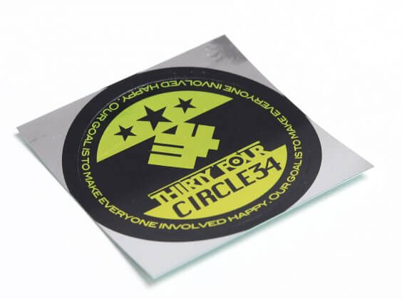 Наклейка рыболовная Team Thirty34Four Cap Seal
