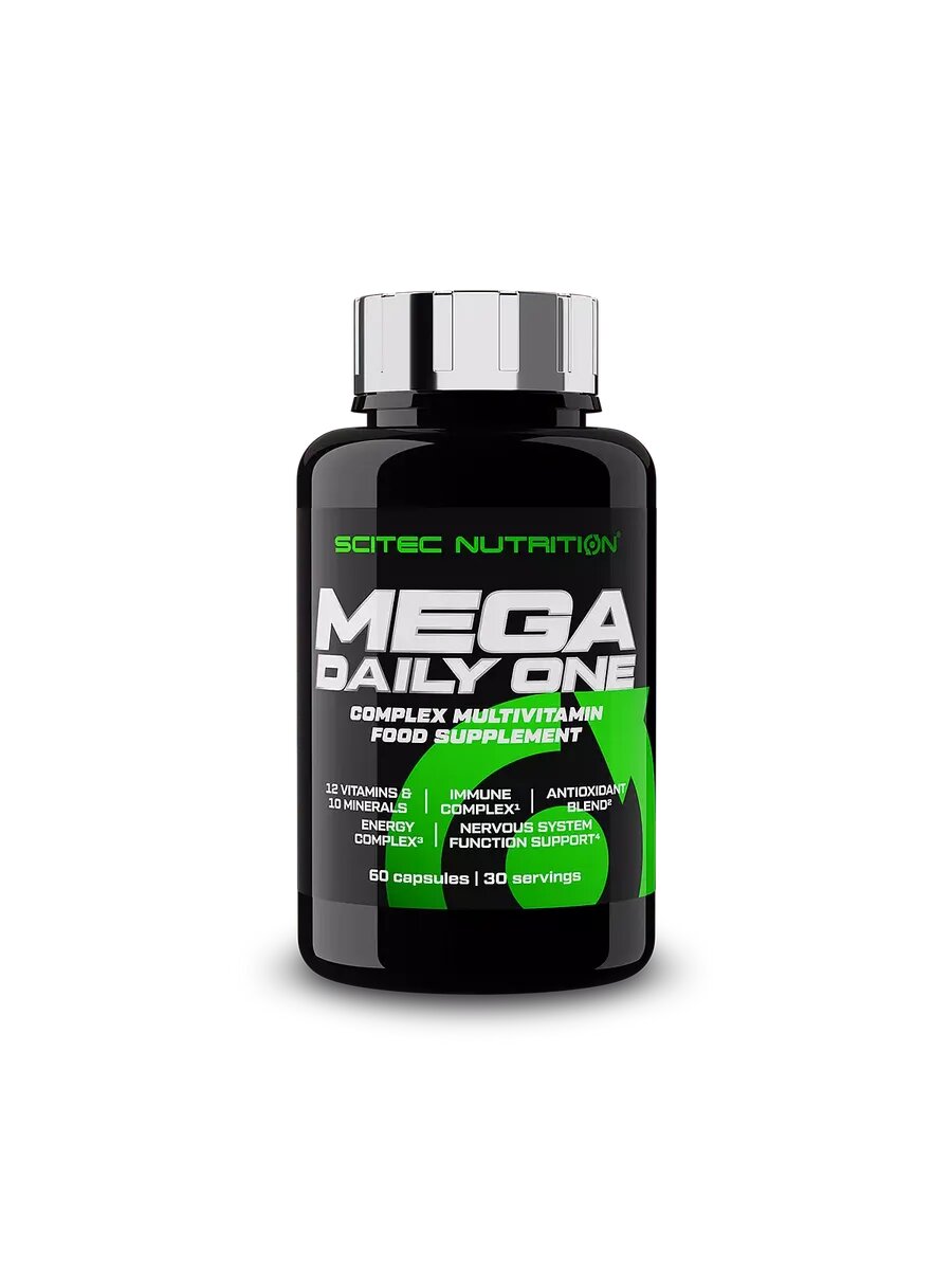 Мультивитамины, комплексная поддержка Scitec Nutrition Mega Daily one 60 капсул
