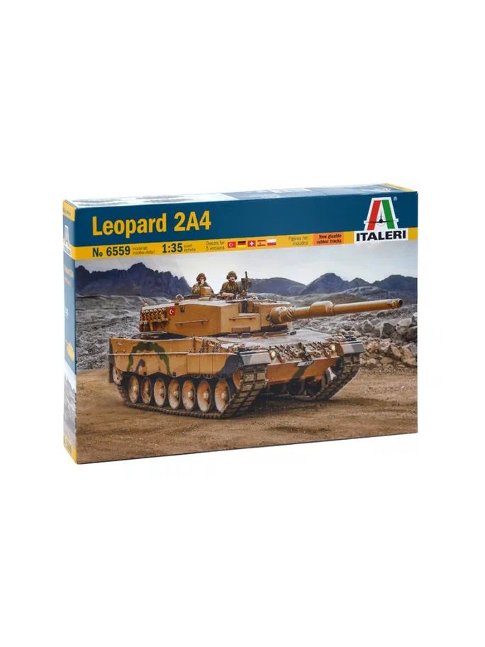 Сборная модель танка Немецкий танк Леопард 2A4 I масштаб 1/35 taleri
