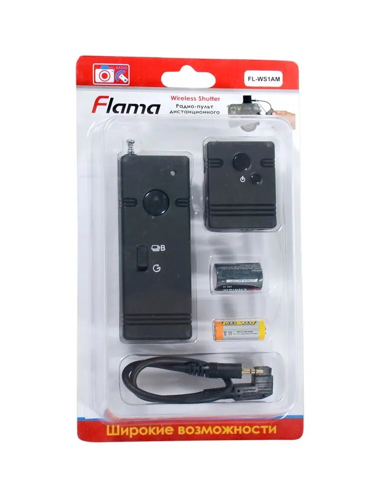 Flama Bluetooth-кнопка для фото Sony, черный