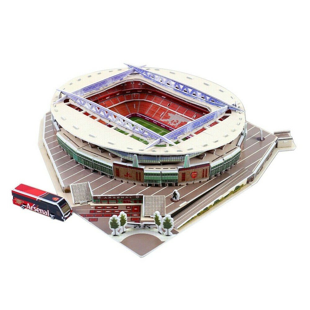 3d пазл реалистичный стадион emirates football в великобритании для детей и коллекционеров