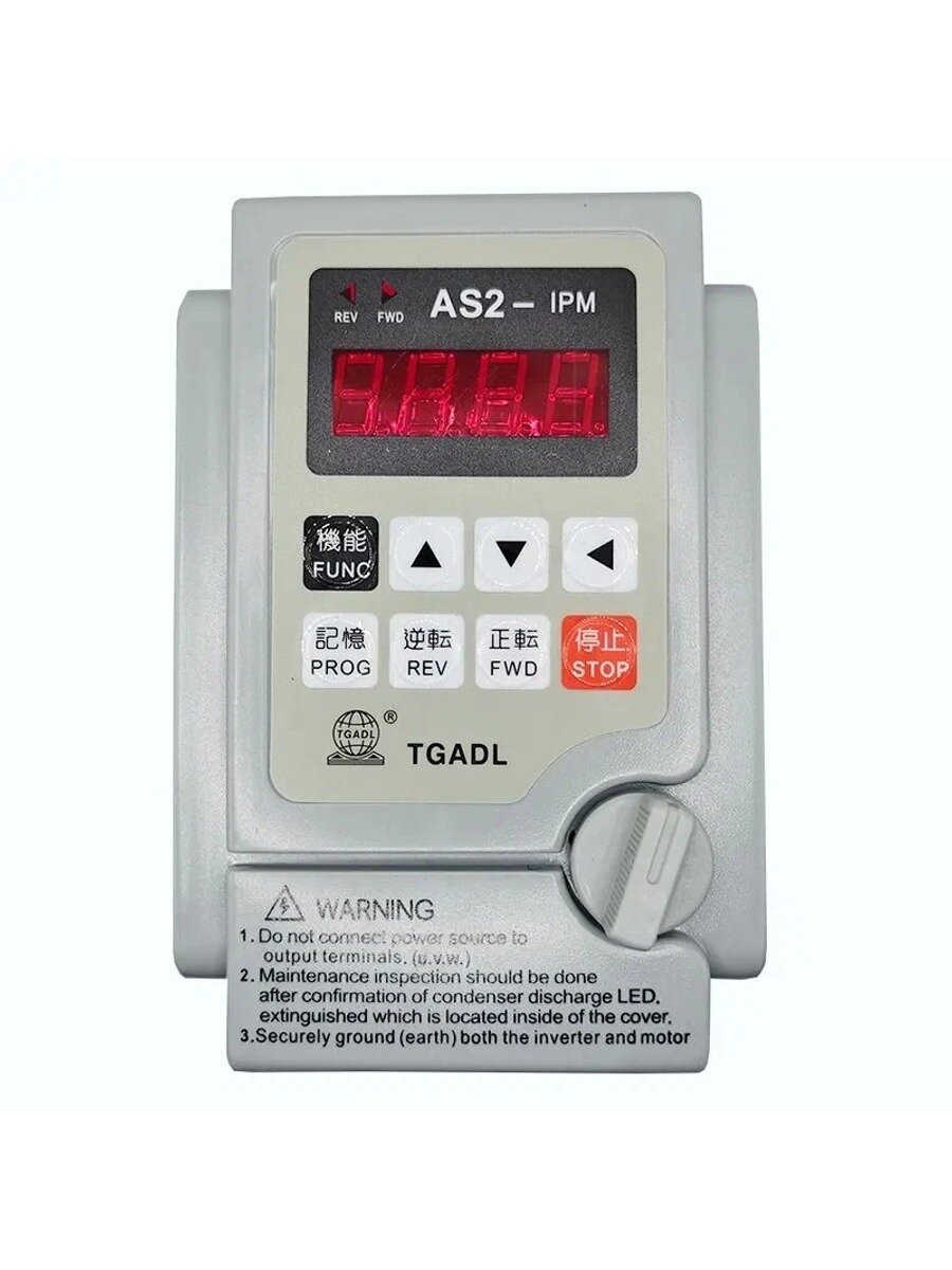 TGADL Тайваньский преобразователь частоты AIDELI (AS2-107 0.75кВт 220В)