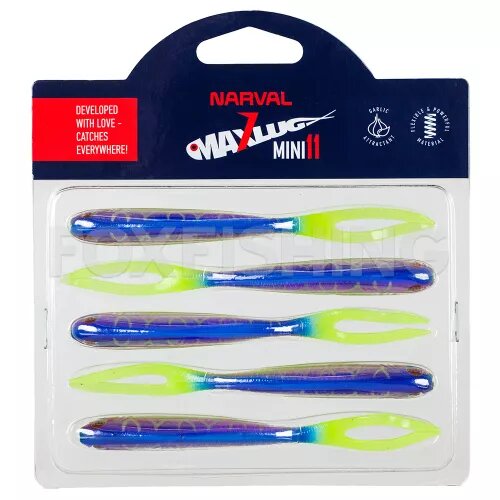 Силиконовая приманка Narval Maxlug Mini 11см. #050 5шт.