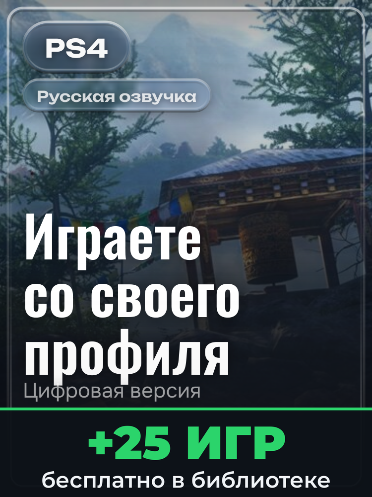 Far Cry 4 для PlayStation 4: цифровая версия PSN, активация на вашей консоли