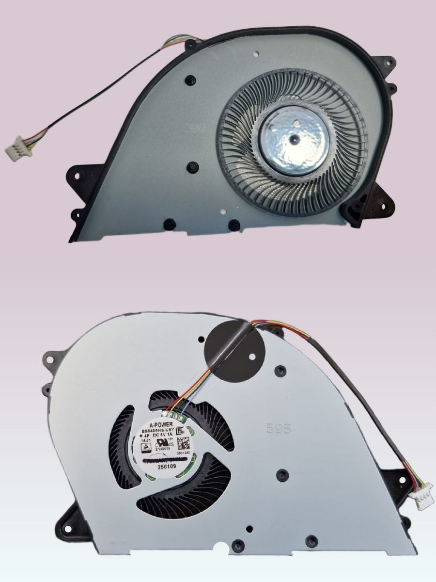 Кулер для MSI Modern 15 B12M , B7M , B5M , B13M, B11M A4M / MSI Modern 14 C12M, C5M , C11M серии BS5405HS-U5Y (14J1) DC5V 1A (4pin)