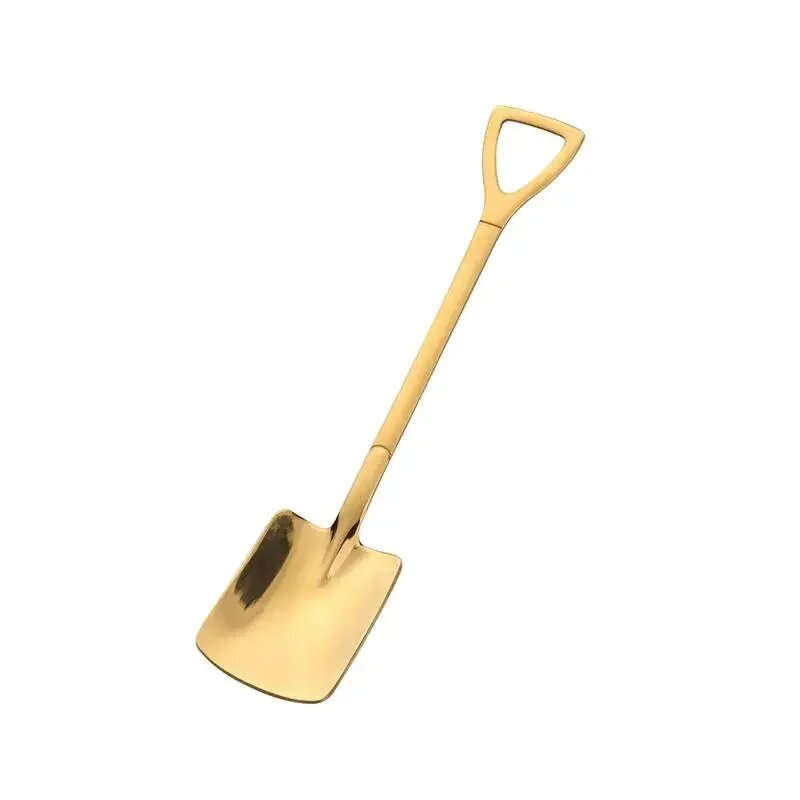 Лопатка-ложка VanKood Flat Golden из нержавеющей стали
