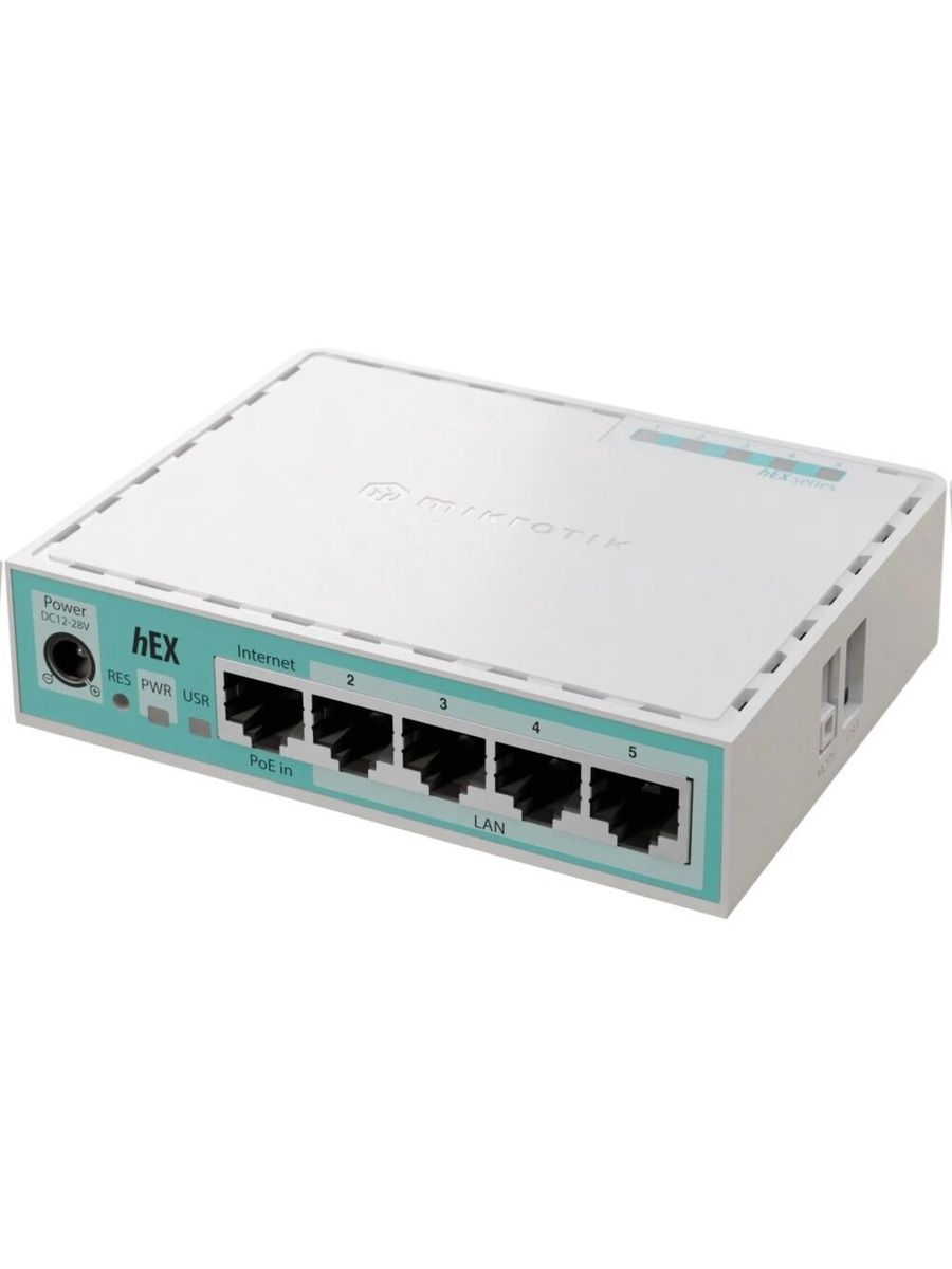 Маршрутизатор MIKROTIK hEX refresh, белый (e50ug)