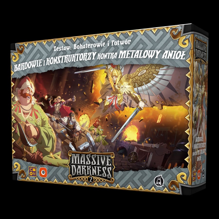 Дополнение для настольной игры Portal Games Massive Darkness 2: Барды и Конструкторы против Металлического Ангела