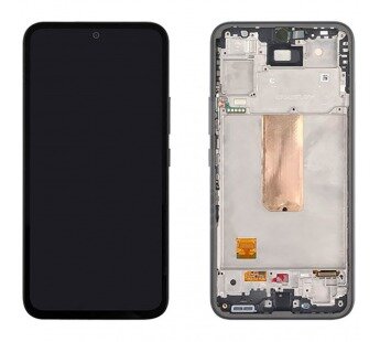 Дисплей для Samsung A546E Galaxy A54 5G в рамке (черный) 100% + набор инструментов и клей
